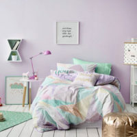 17 dormitorios en color lavanda, relajantes y muy actuales